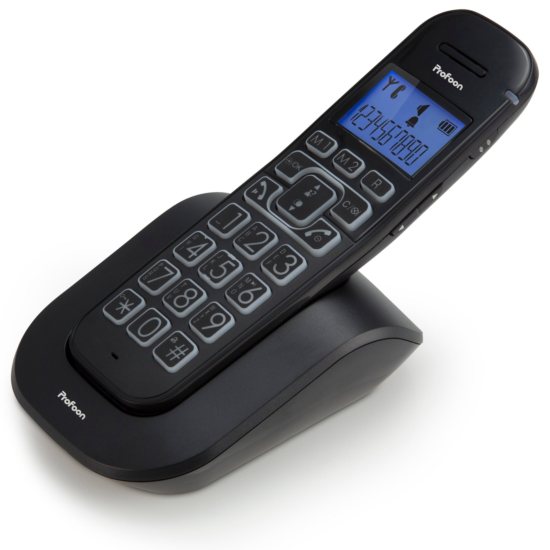 Profoon PDX-2808 | DECT telefoon met grote toetsen, 1 handset | Fysic.nl